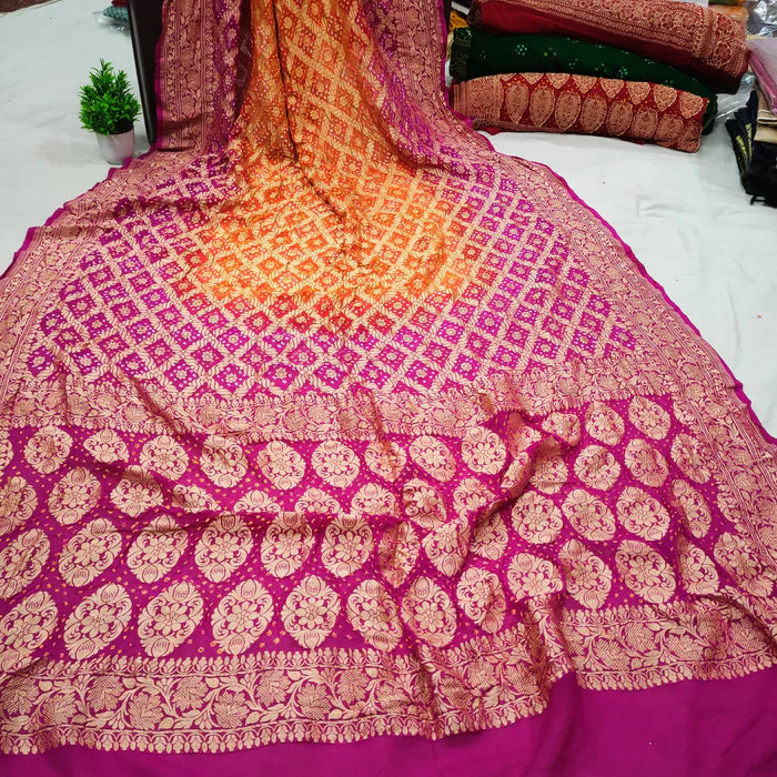 Buy Trendy Georgette Sarees Online at Best Price - Mohsin Textile ...